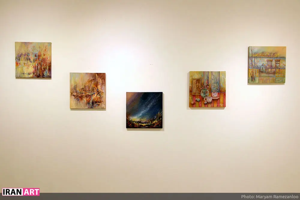 Parisa Rahmani Paintings in View at Negar Gallery | Iran arts