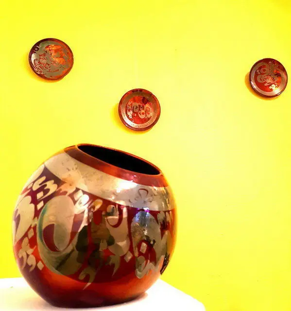 Ceramic works by Iranian artist on view in Nepal | Iran arts